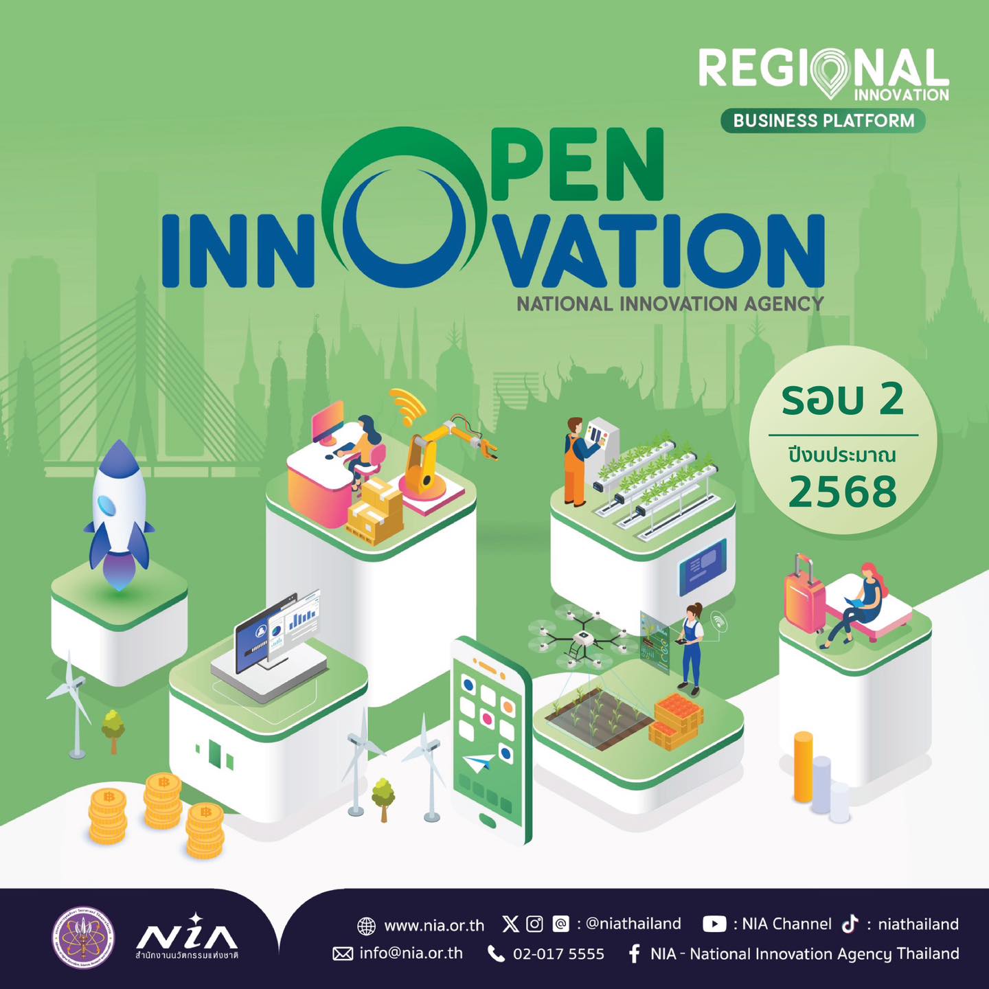 เปิดรับสมัครแล้ว “ทุนนวัตกรรมแบบเปิด (Open Innovation)” ภายใต้แพลตฟอร์ม ...