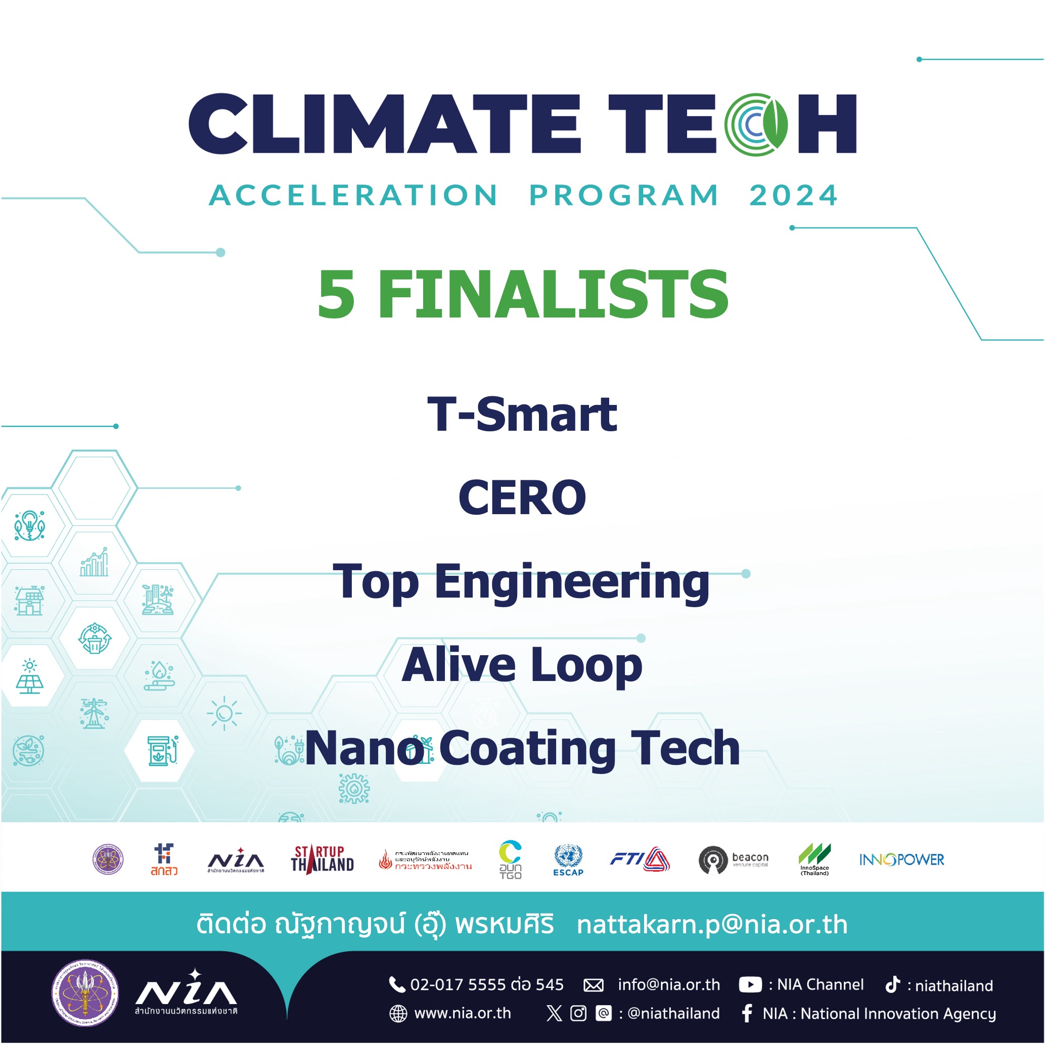 Climate Tech Acceleration program ประตูสู่โลกที่ยั่งยืน